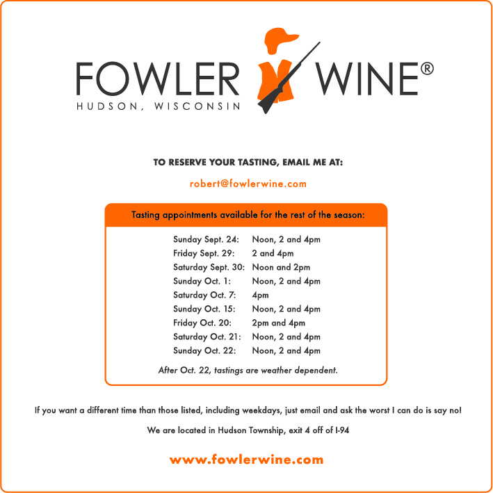 Fowler Wine LLC - Schedule a Visit